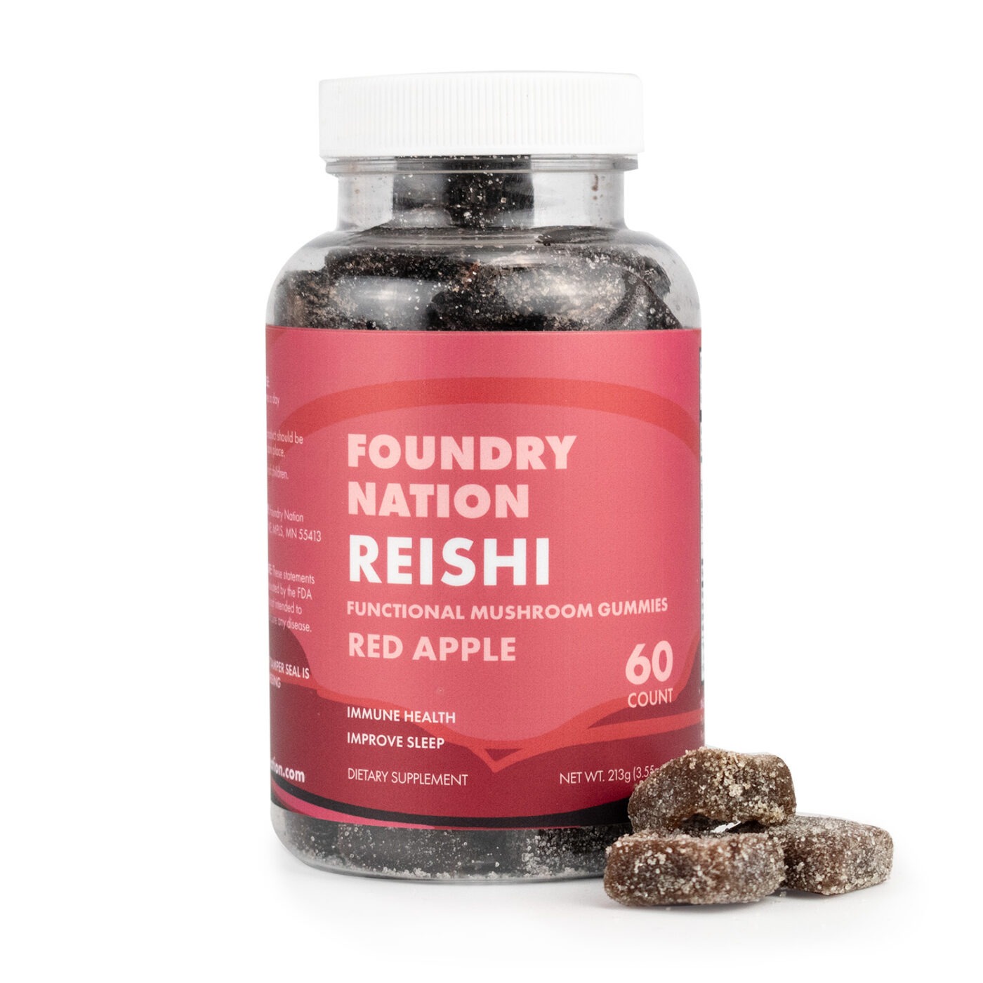 Foundry Nation Reishi Adaptogenic Gummies | Turning Leaf
