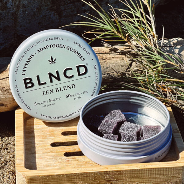 Zen Blend Gummies | THC, CBD + Adaptogen Infused Edible | Turning Leaf