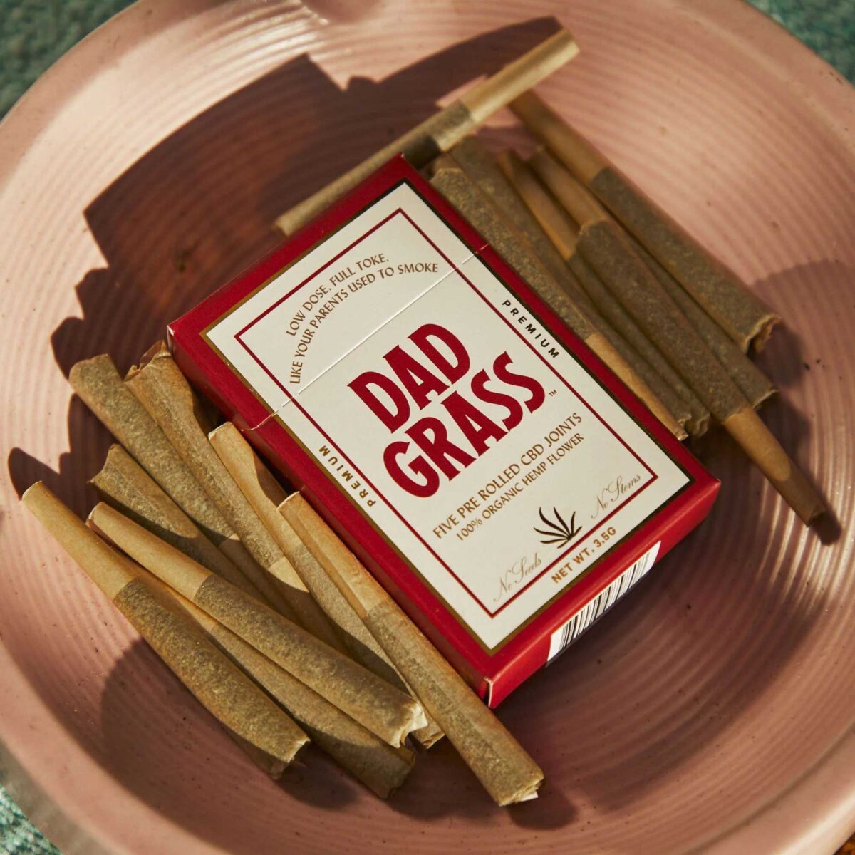 Dad Grass CBD Pre Rolled Joints 5 Pack - Turning Leaf