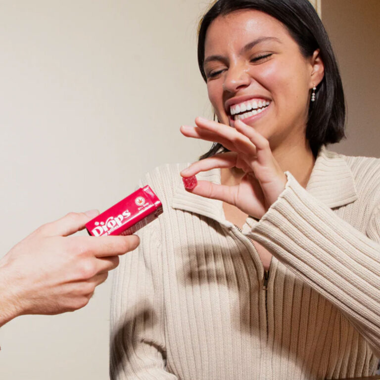 Drops Candies Calm Energy Raspberry THC Candies